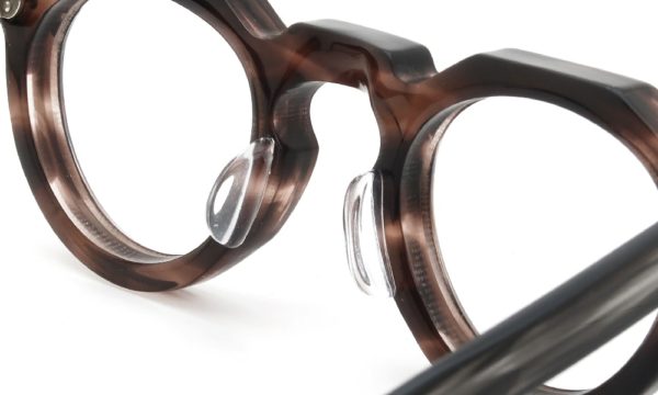 パット加工事例 No.30 Lesca VINTAGE Crown-Panto 8mm Ash-Brown-SasaにClear-Pad/Lの ...